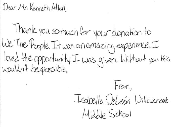 Community support | Allen Law Group